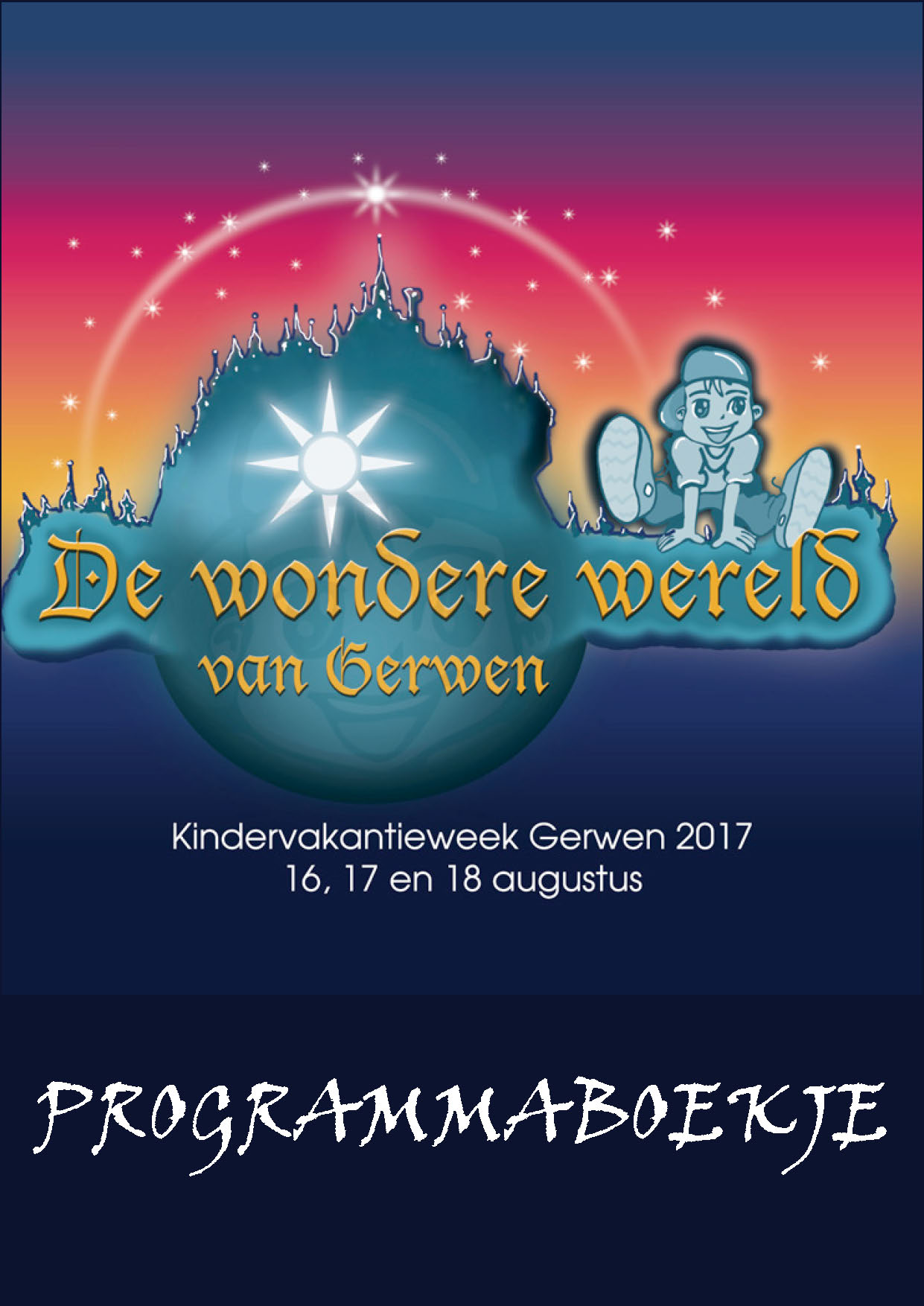Programmaboekje KVW 2017 | Kindervakantieweek Gerwen