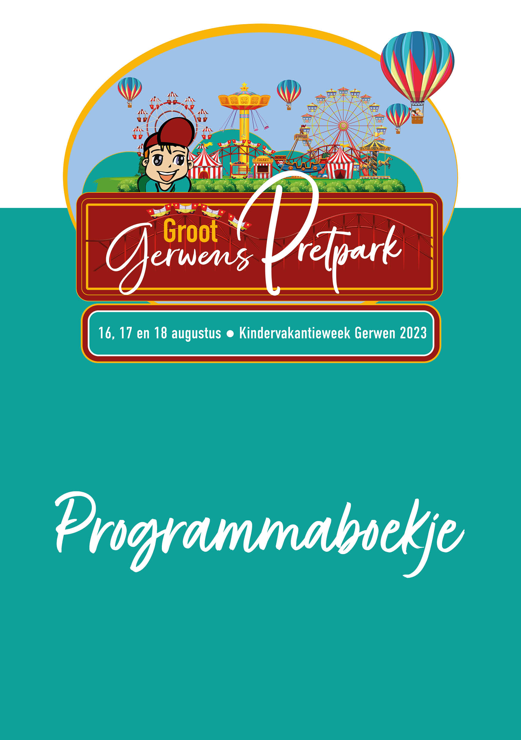 Programmaboekje | Kindervakantieweek Gerwen